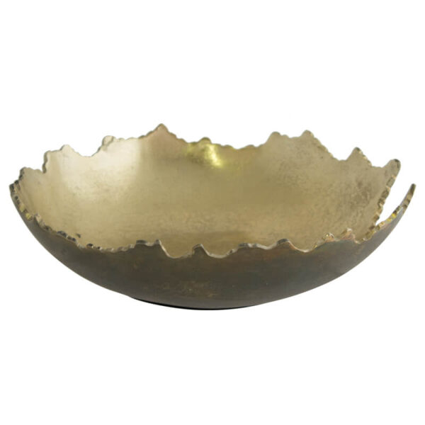 Crater Two-Tone Gold Deco Display - Lunathi